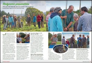 Series on biodynamic farming in Smallholding Magazine